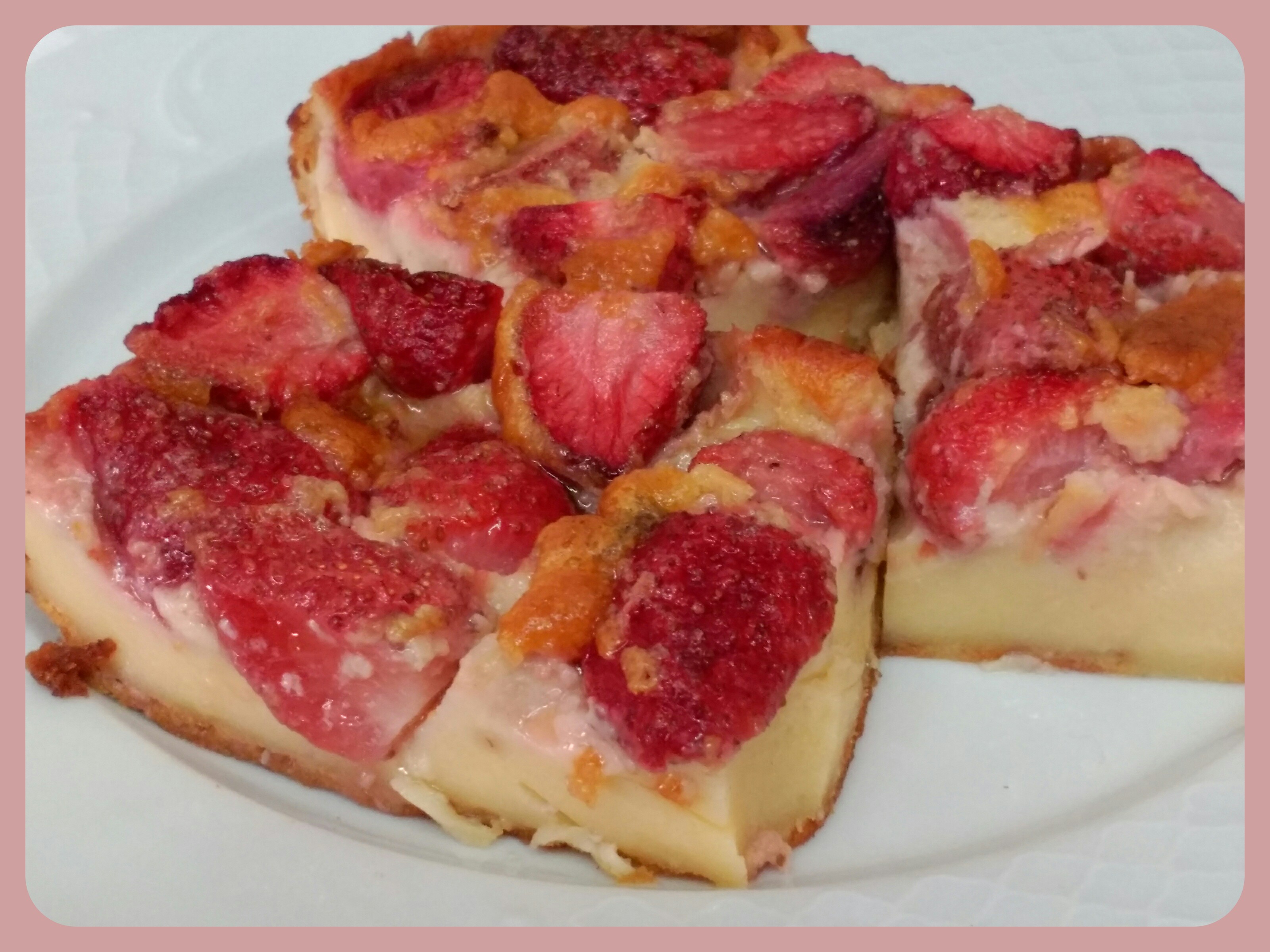 Millason (pastel frances con fresas) con Thermomix® - Postres y dulces ...