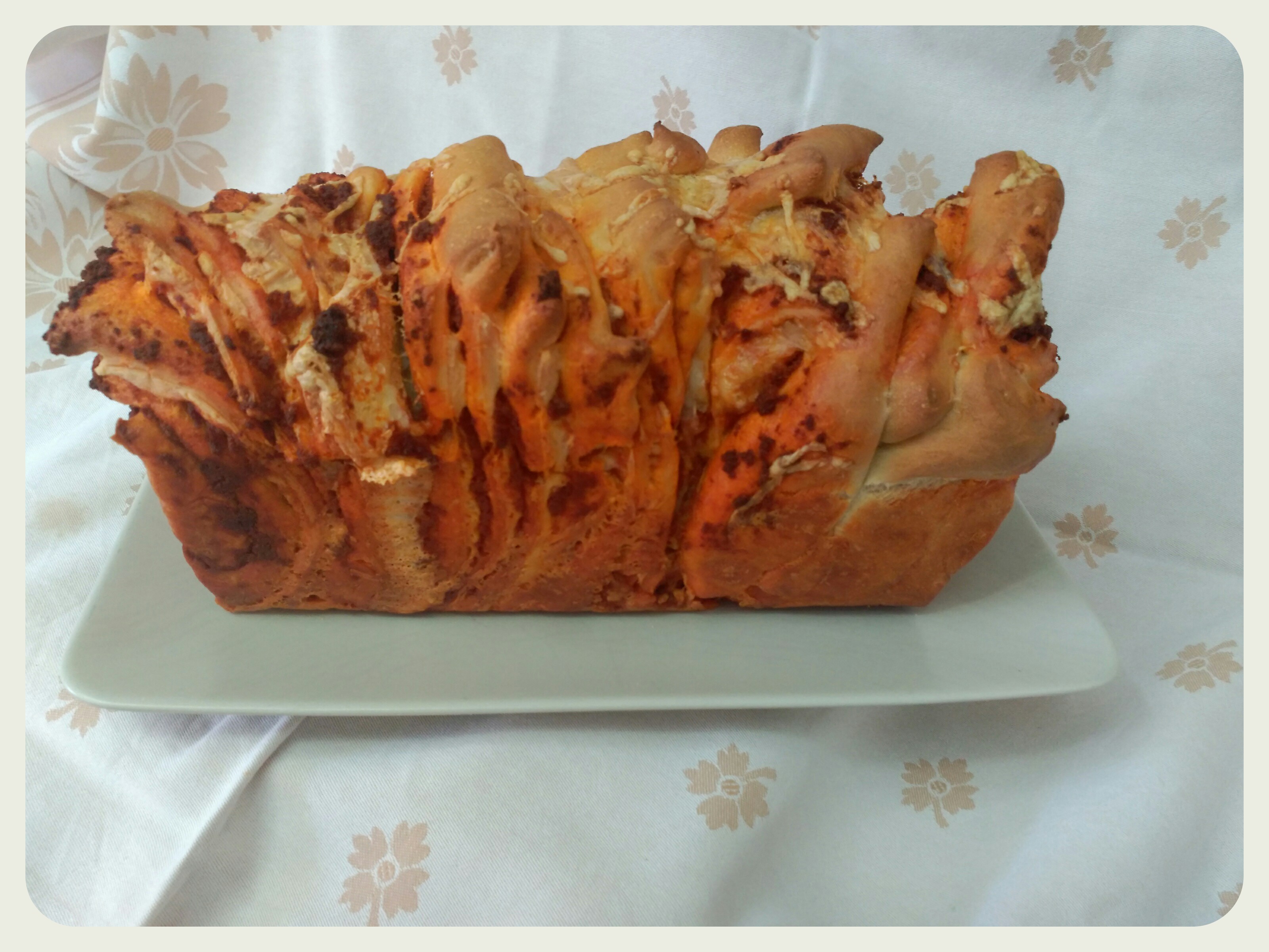 Pan milhojas de sobrasada y queso SIN lactosa y con Thermomix® - Dietas ...